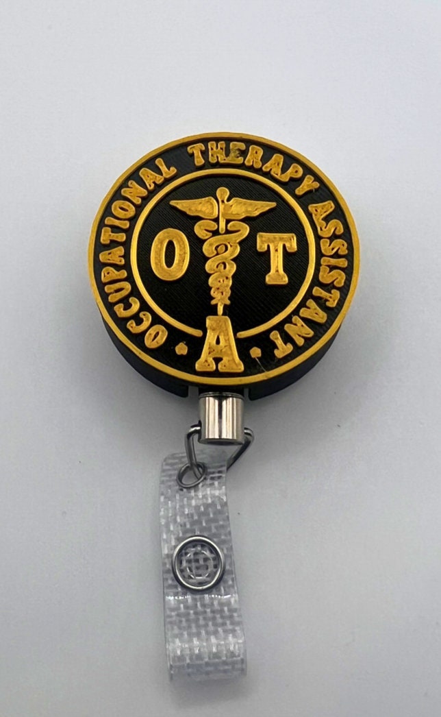Occupational Therapy Badge Reel: Heavy Duty OT Gift - Etsy