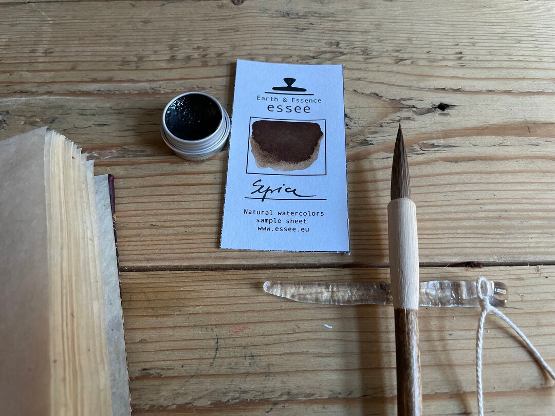Marron Di Seppia, Pigment, Watercolour, Ink Essee Earth & Essence - Etsy