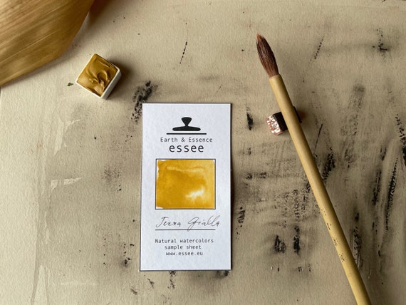 Yellow Earth Watercolours Essee Earth & Essence - Etsy
