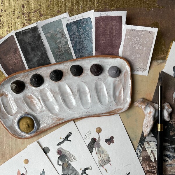 Ceramic Pallet - Etsy Canada