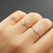 Simple Letter Rings Custom Ring Womens Handmade Jewelry Personalized ...