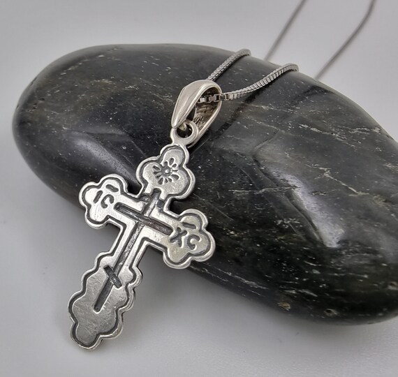 Blessed crucifix necklace store