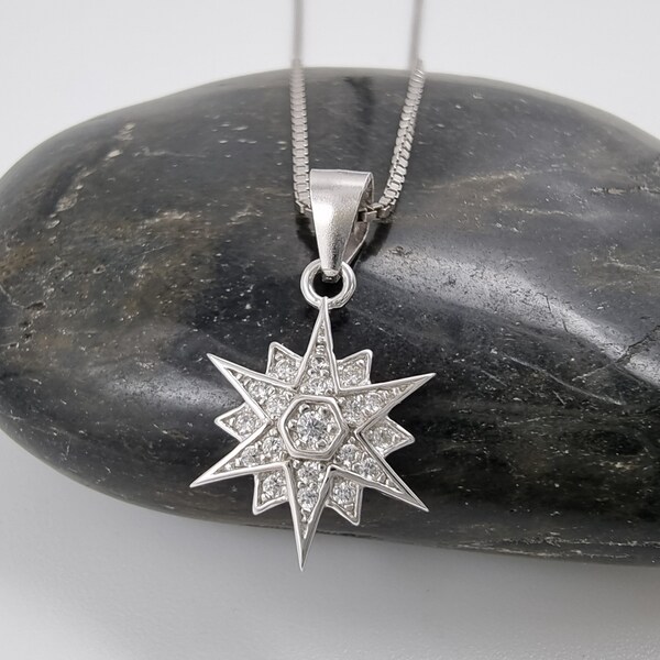 Star of Bethlehem Necklace - Etsy