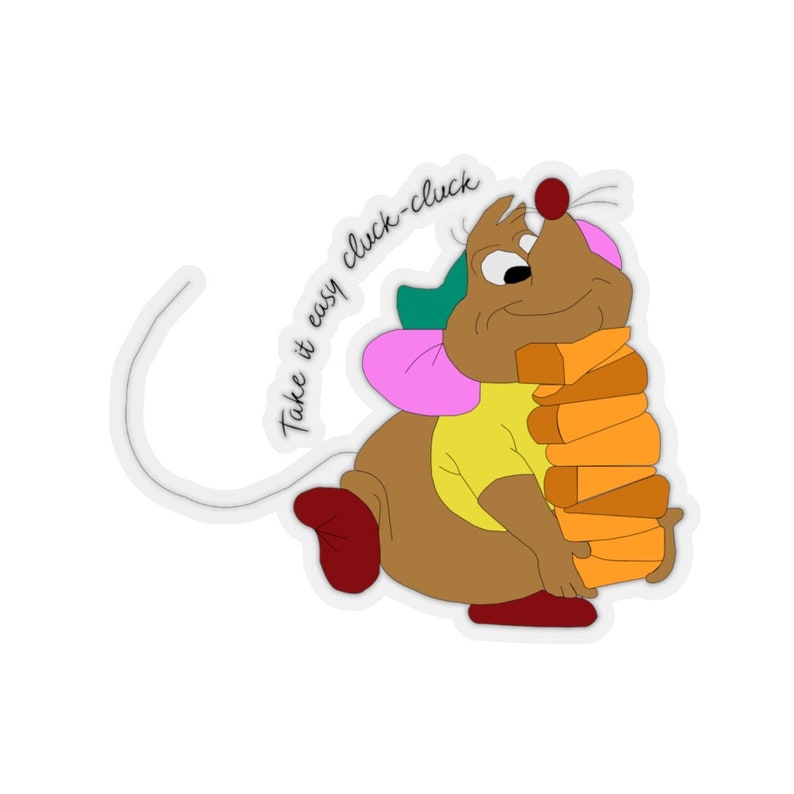 Gus Gus Sticker Cinderella Sticker Disney Stickers | Etsy