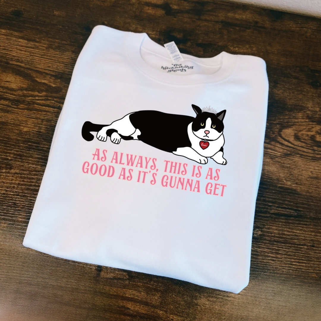 Princess Diaries, Fat Louie Sweatshirt - Etsy