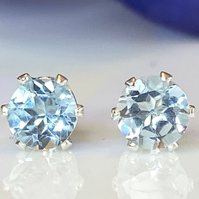 December Birthstone Earrings - Etsy