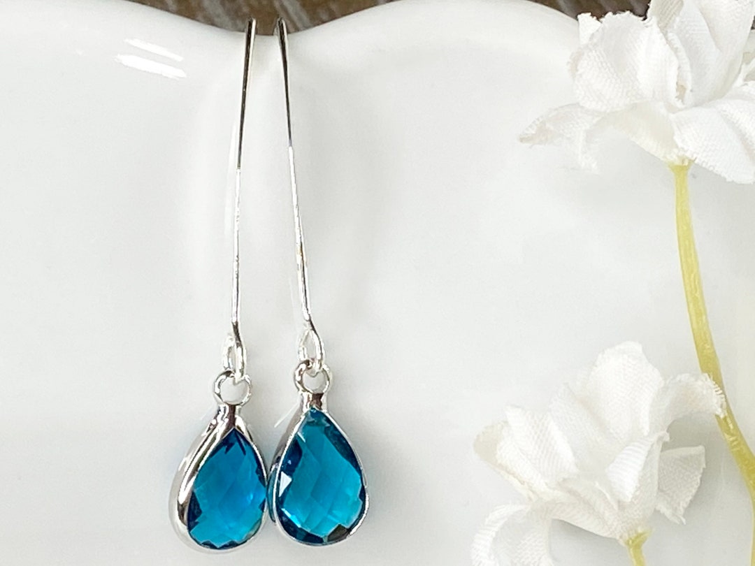 December birthstone earrings December birthday earrings - Etsy.de