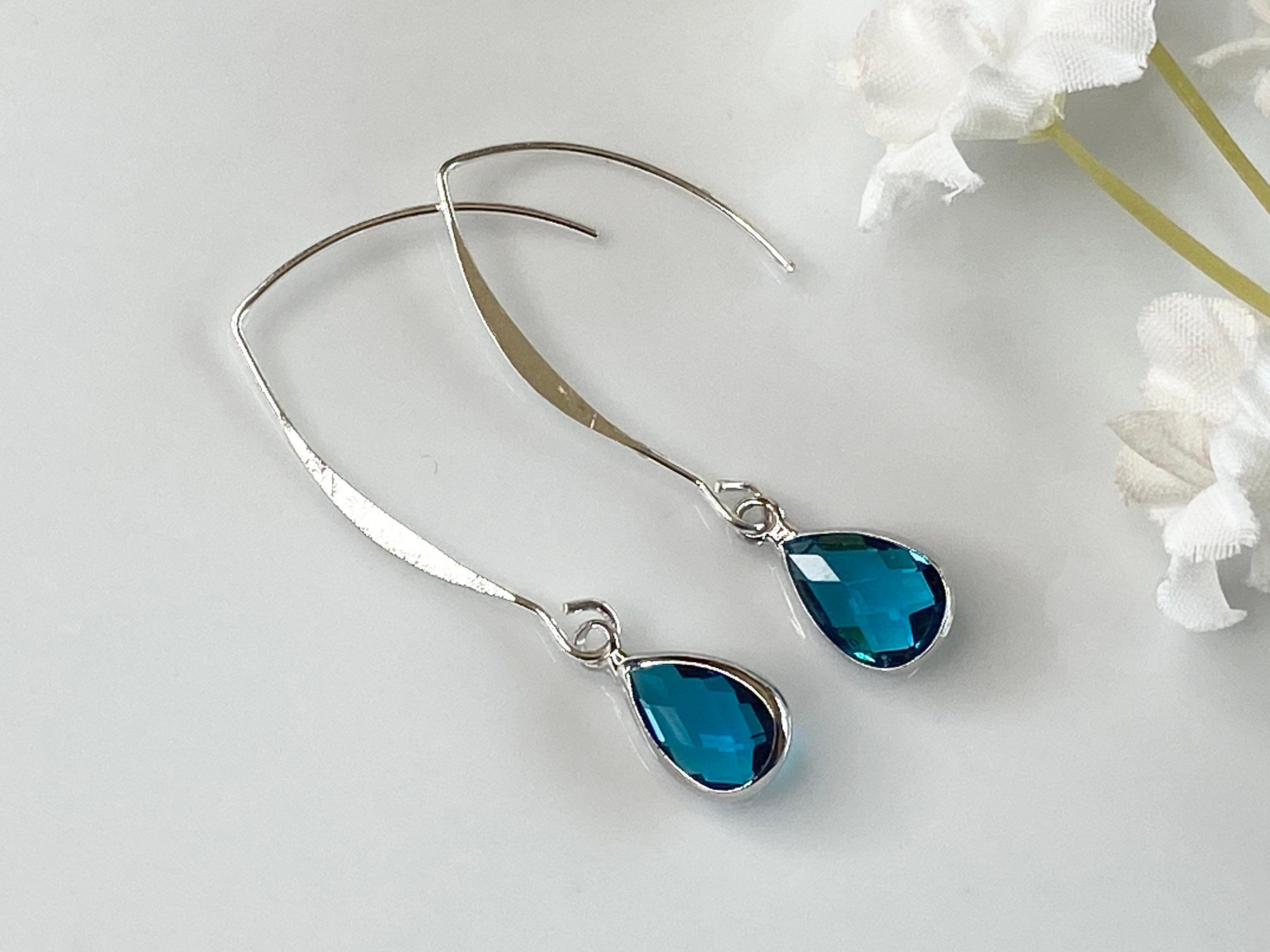 December birthstone earrings December birthday earrings - Etsy.de