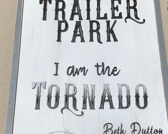 Beth Dutton Trailer Park - Etsy