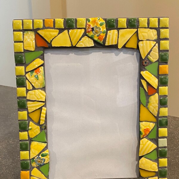 Mosaic Picture Frame - Etsy
