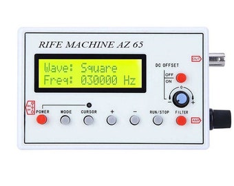 LK 22.01.01 PROFESSIONAL RIFE Machine Hulda Clark's Multi Frequency ...