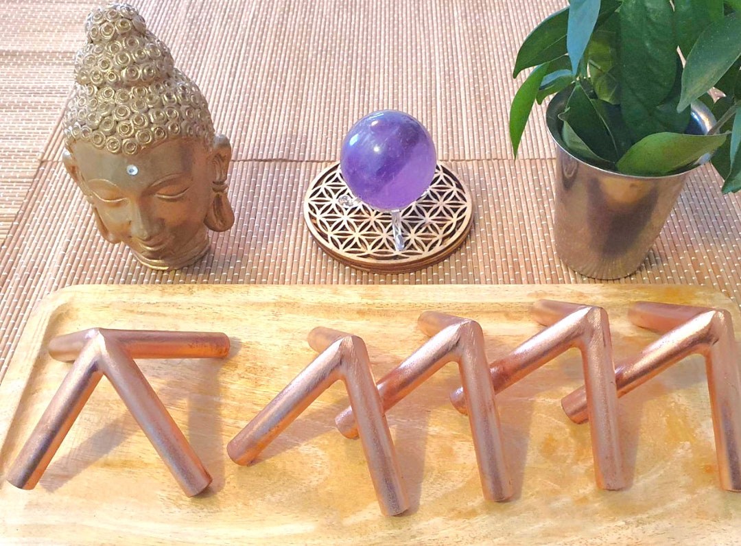 Giza Pyramid Kit in Copper 12 MM Energy Amplifier Meditation Well-being ...