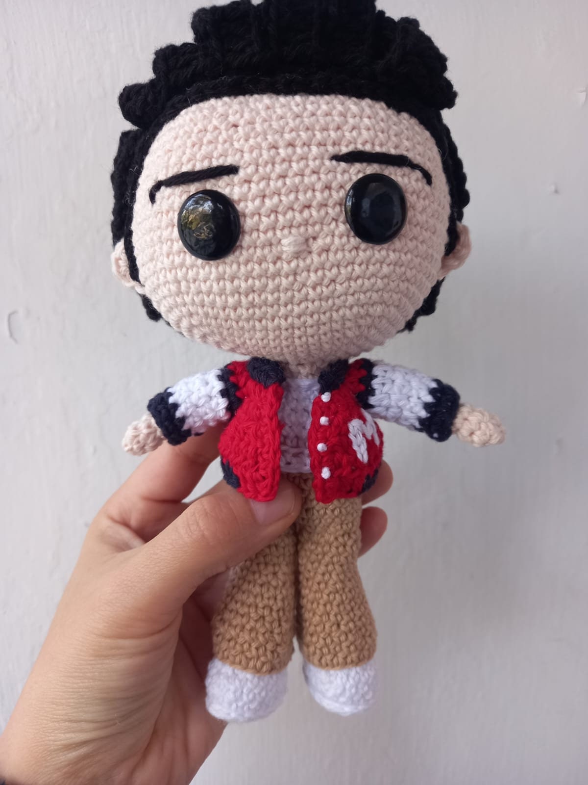 Zayn Crochet Doll With Varsity Jacket - Etsy
