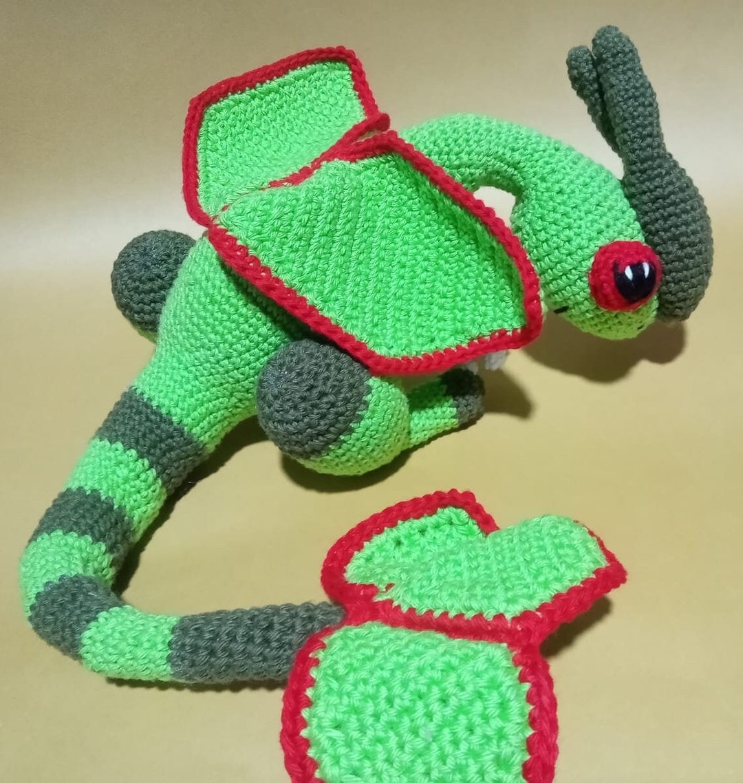 Flygon Pokemon With Adjustable Tail and Wings - Etsy