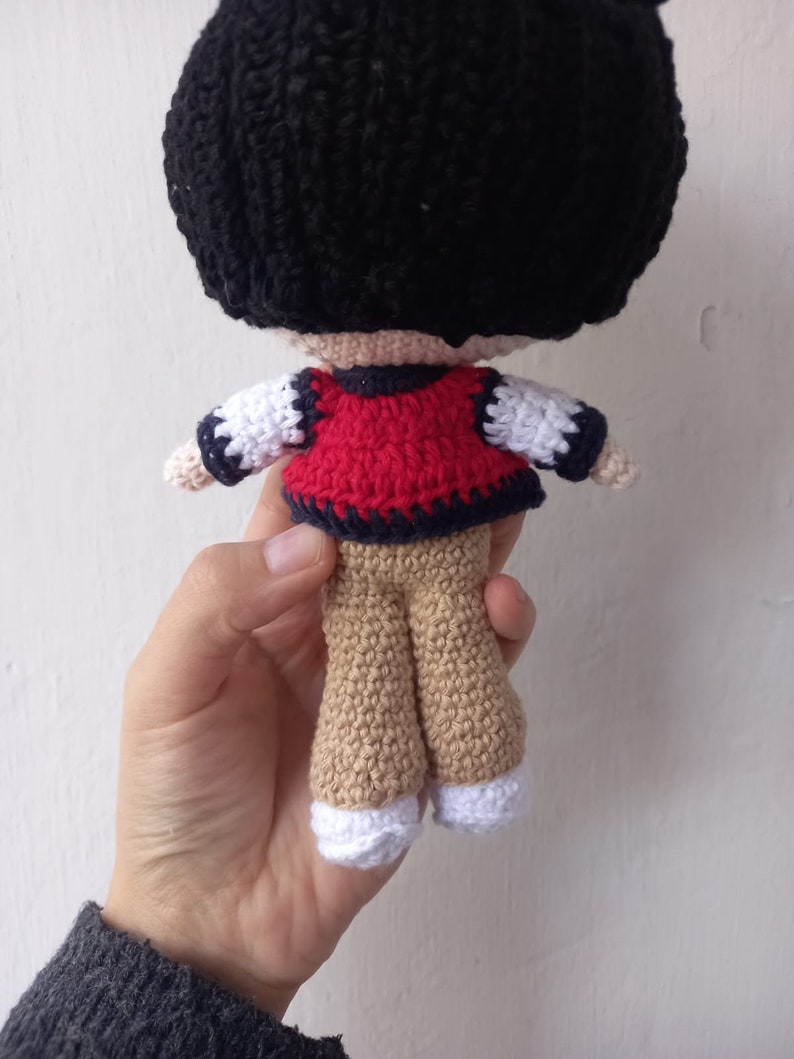 Zayn Crochet Doll With Varsity Jacket - Etsy