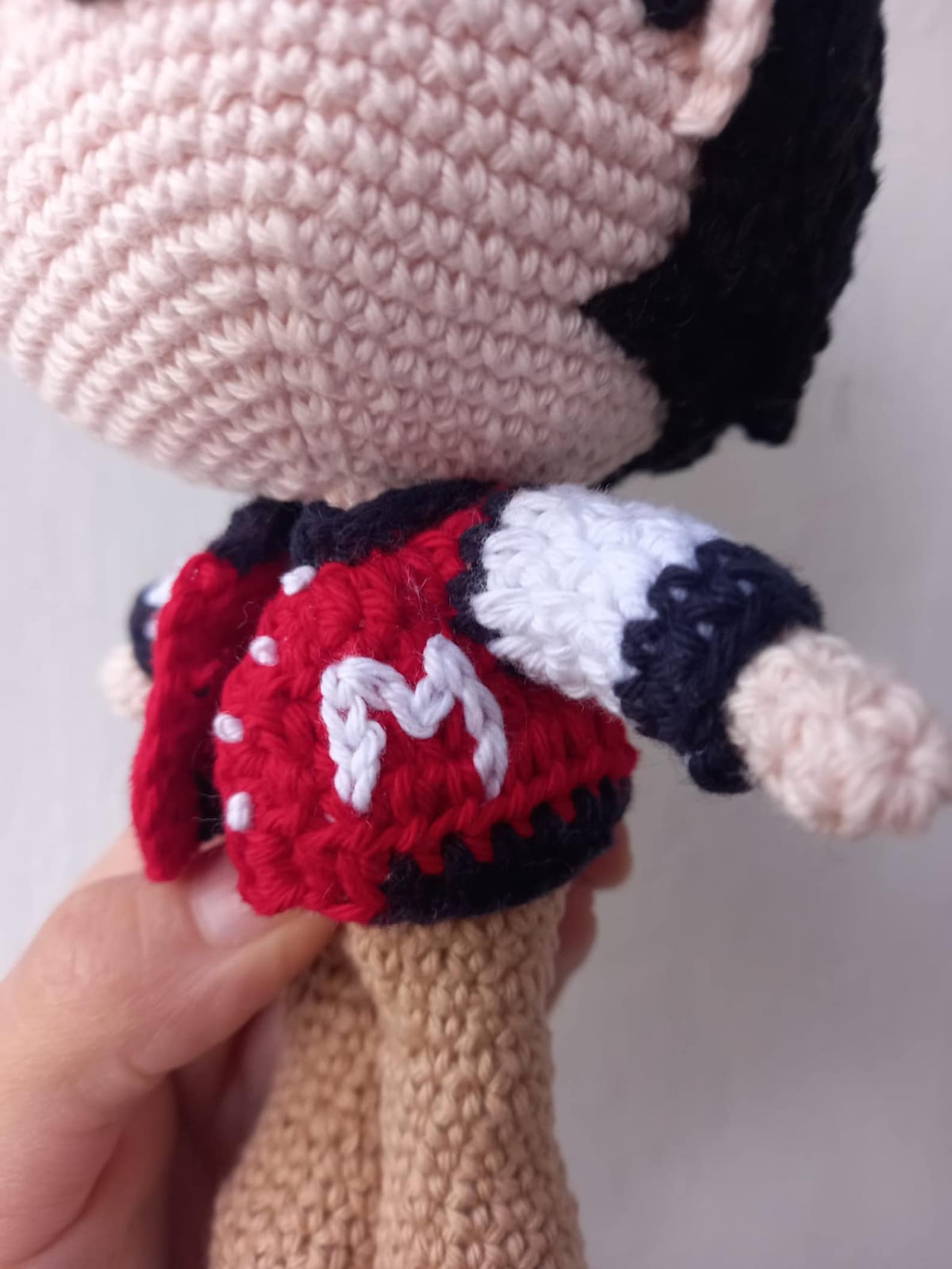 Zayn Crochet Doll With Varsity Jacket - Etsy