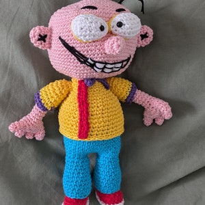 Eddy From Ed, Edd N Eddy Crochet Doll - Etsy
