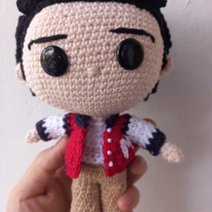 Zayn Crochet Doll With Varsity Jacket - Etsy