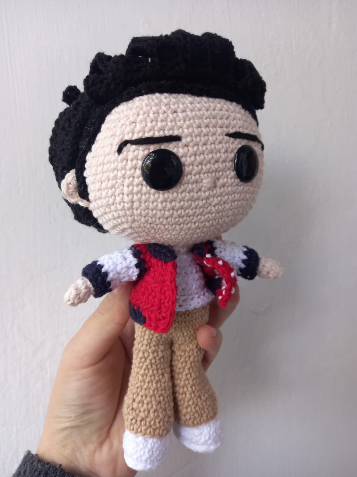 Zayn Crochet Doll With Varsity Jacket - Etsy