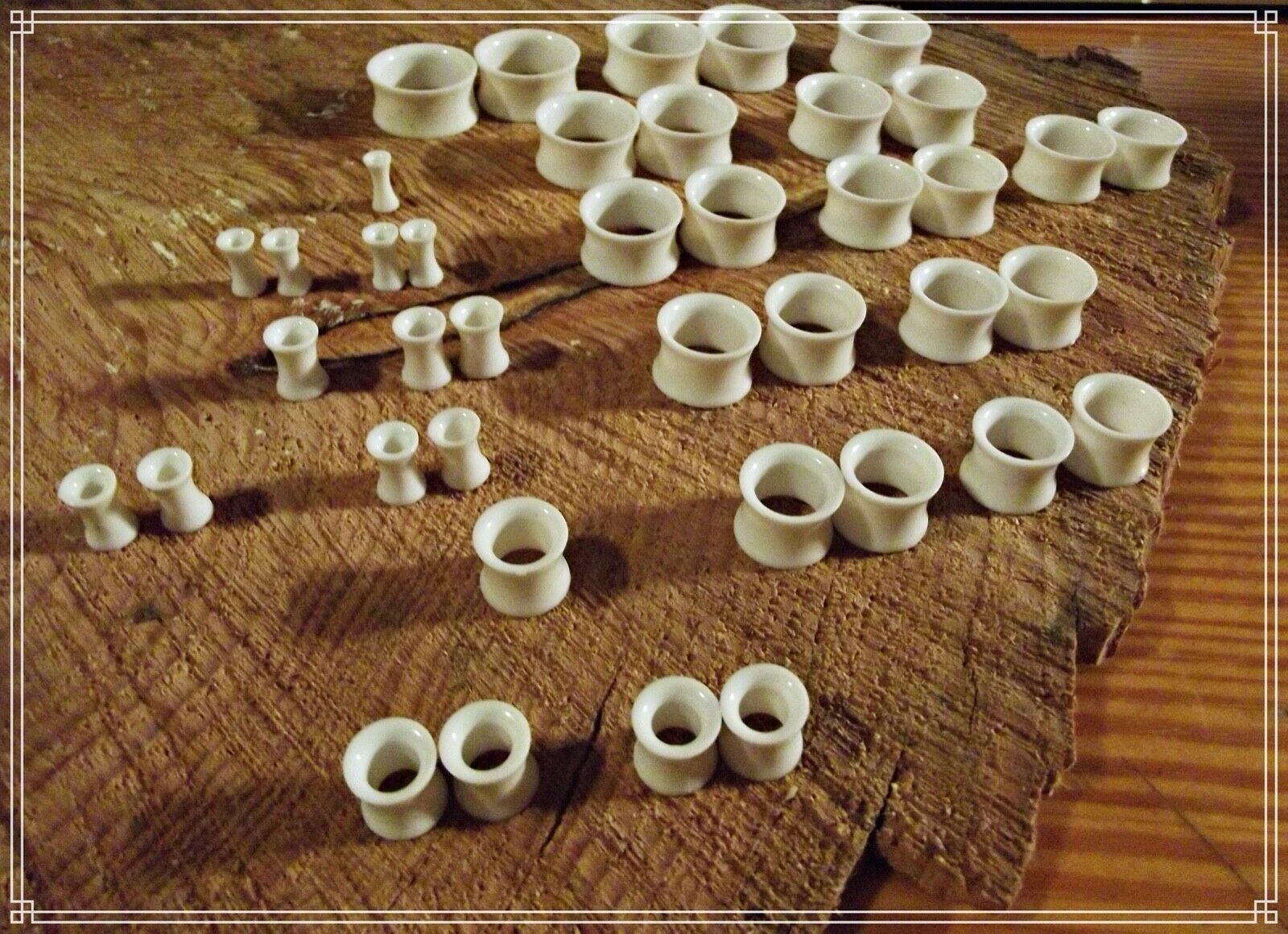 Tunnel Retractor Acrylic Ear White to the Unit - Etsy