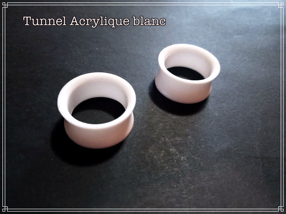 Tunnel Retractor Acrylic Ear White to the Unit - Etsy