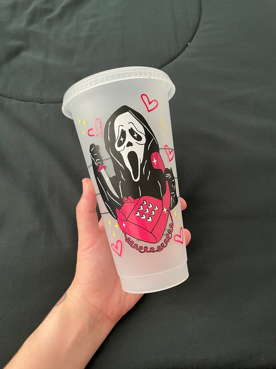 Home & Living Scream Ghostface Tumbler|Ghostface Starbucks Reusable Cup ...