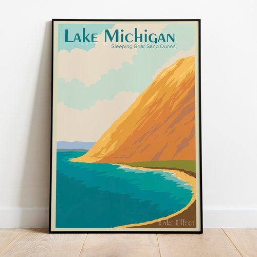 Pictured Rocks Upper Peninsula Lake Superior Michigan | Etsy