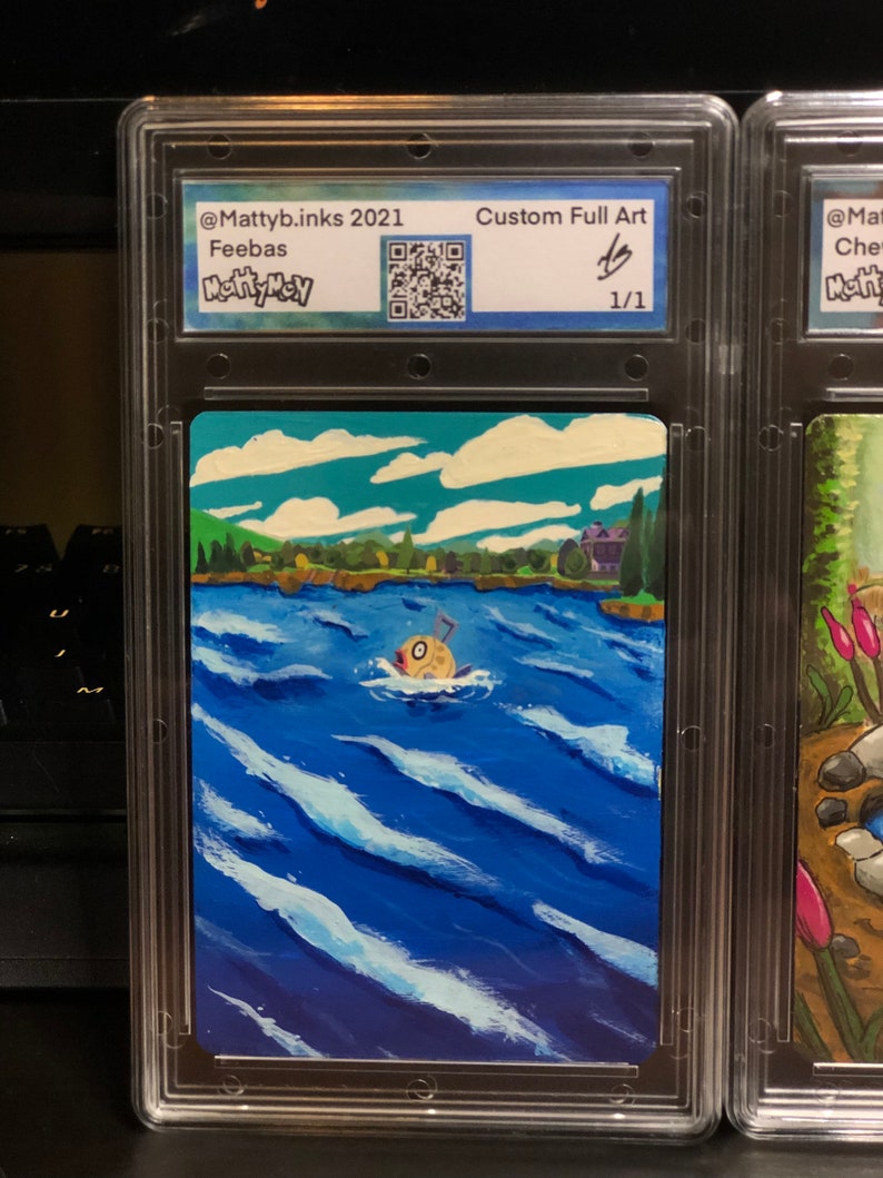 Pokemon Card Painting - Etsy