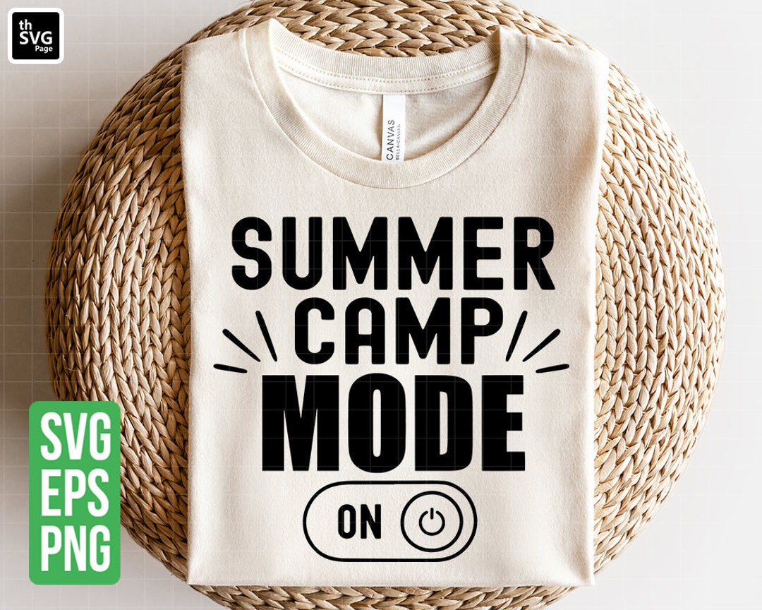 Summer Camp Svg, Kids Summer Svg, Summer Vacation, Summer Mode Svg ...