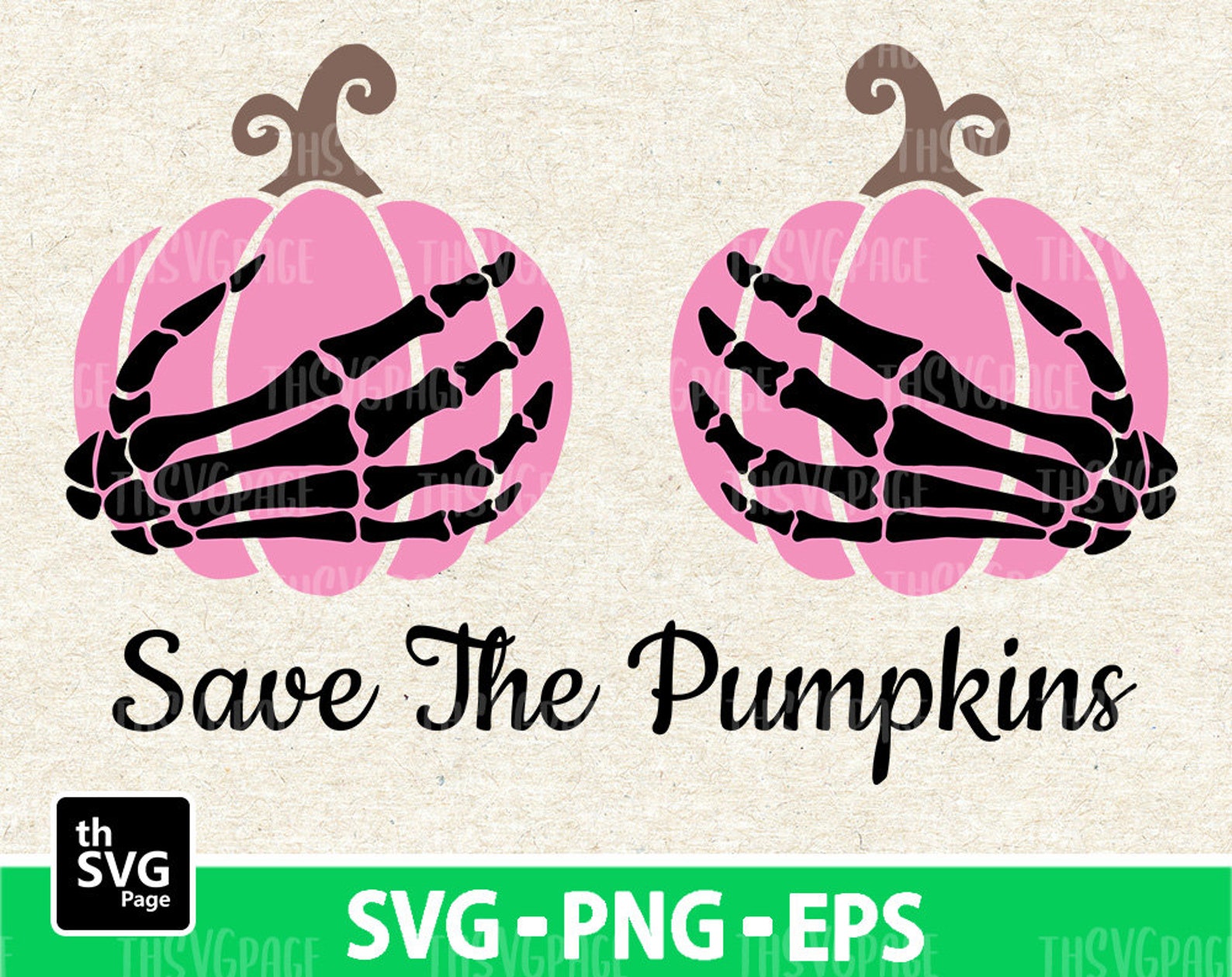 Save the Pumpkins Svg Awareness Svg Breast Cancer Svg Pink - Etsy