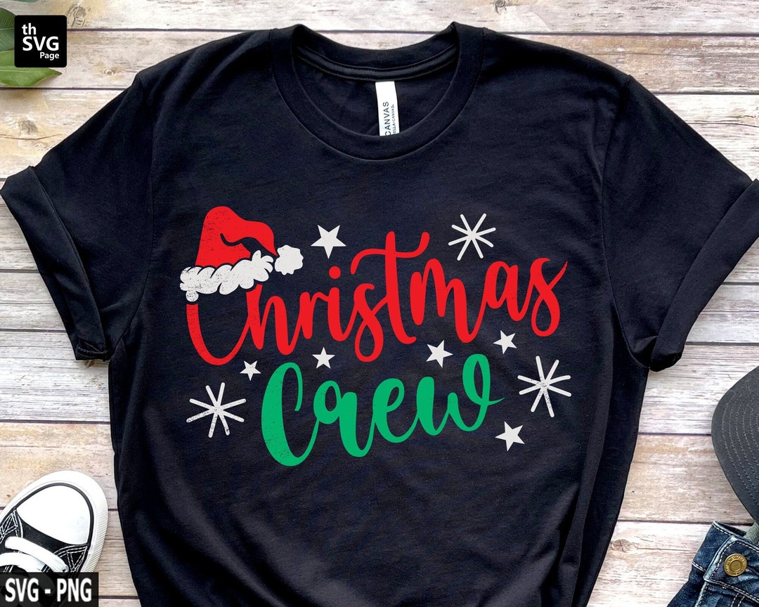 Christmas Crew Svg, Merry Christmas Svg, Family Christmas Svg ...