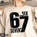 Viral 67 SVG PNG, 67 Svg, Funny 67 Meme Svg, Funny Meme Svg, Six Seven ...