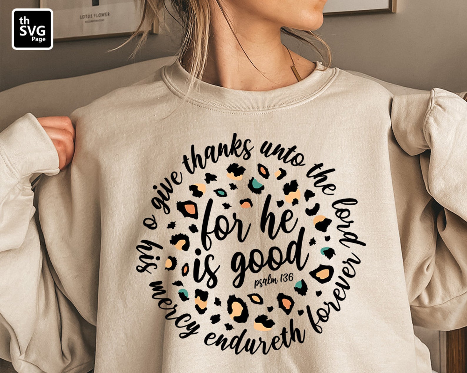 For He is Good PNG Give Thanks Png Give Thanks to the Lord - Etsy