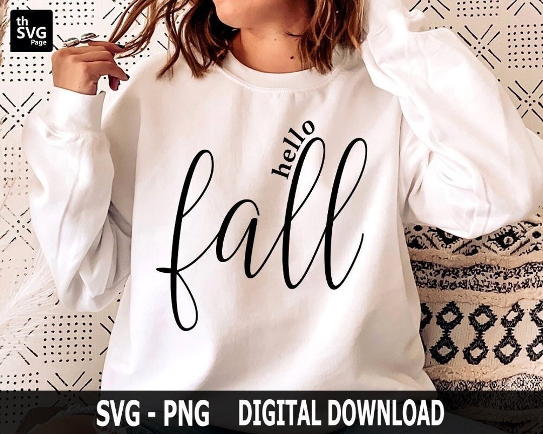 Hello Fall Svg, Fall Svg, Thanksgiving Svg, Autumn Svg, Pumpkins Season ...