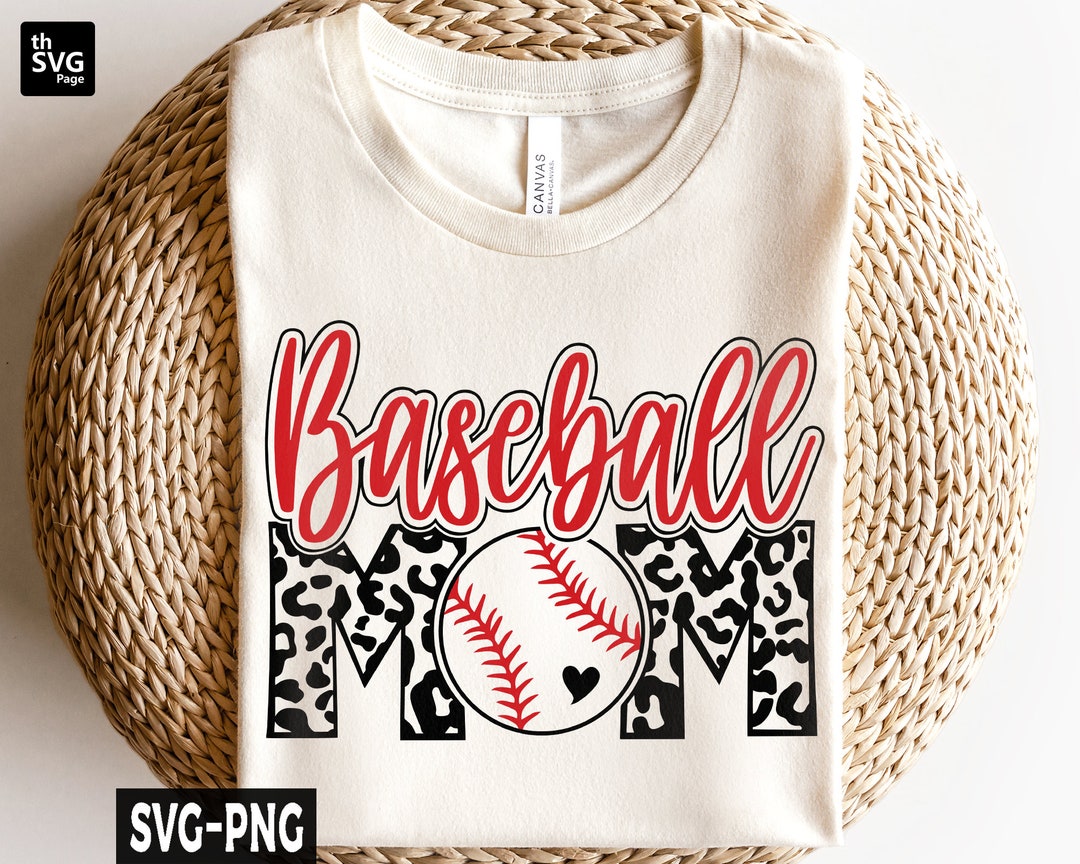 Leopard Baseball Svg, Baseball Svg, Baseball Mom Svg, Baseball Mama Svg ...