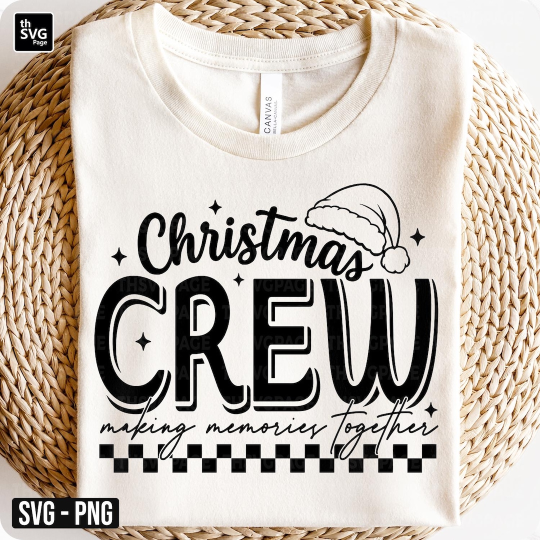 Christmas Crew Svg, Christmas Squad Svg, Merry Christmas Svg, Trendy ...
