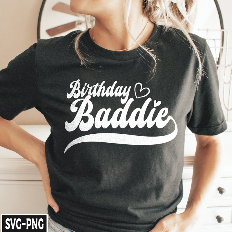 Birthday Baddie Crew Svg - Etsy