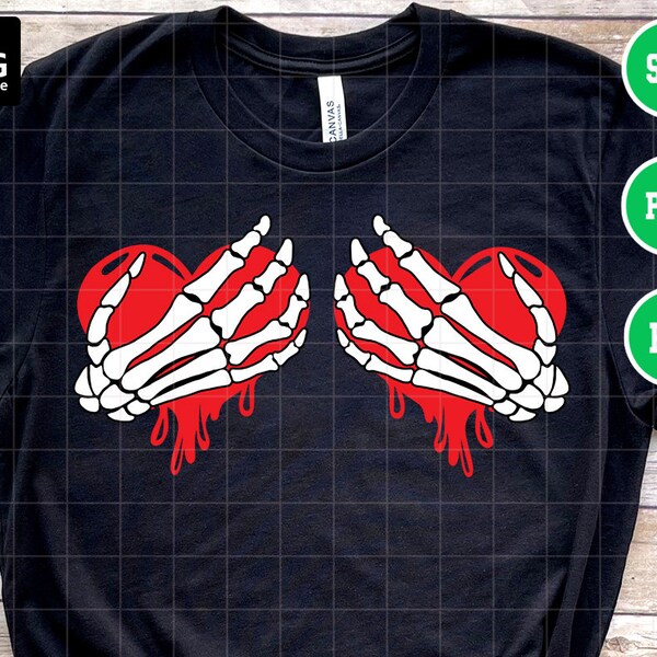 Boob Heart Svg - Etsy UK