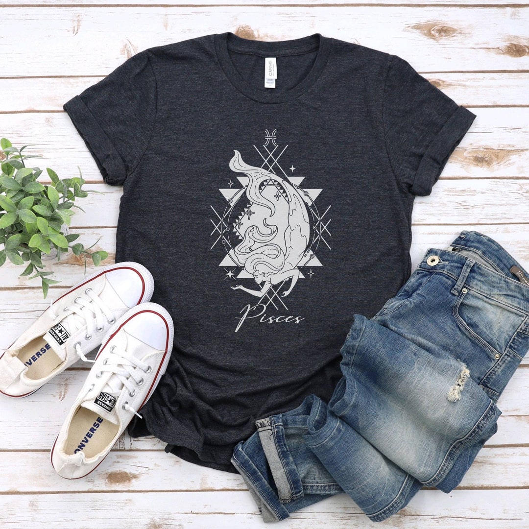 Pisces Horoscope Shirt, Astrology T-shirt, Zodiac Tee, Zodiac Signs ...