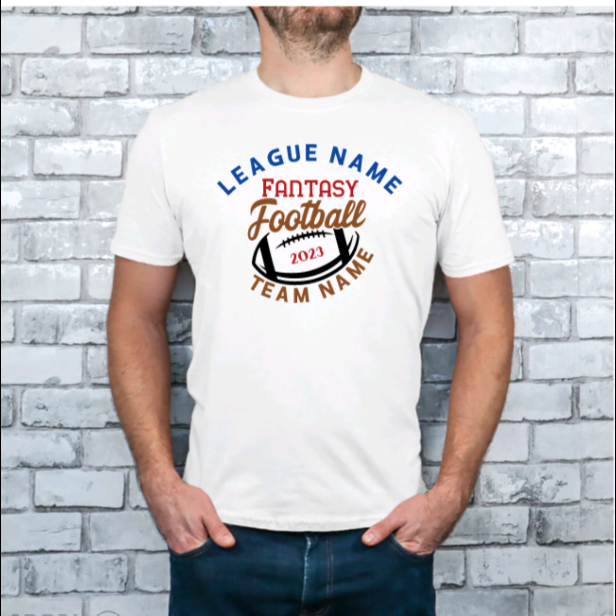 Fantasy Football League and Team CUSTOM Tshirt, Sweatshirt or Hoody ...