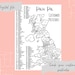 PERSONALISED MAP of U.K POSTCODES Digital Download - Etsy UK