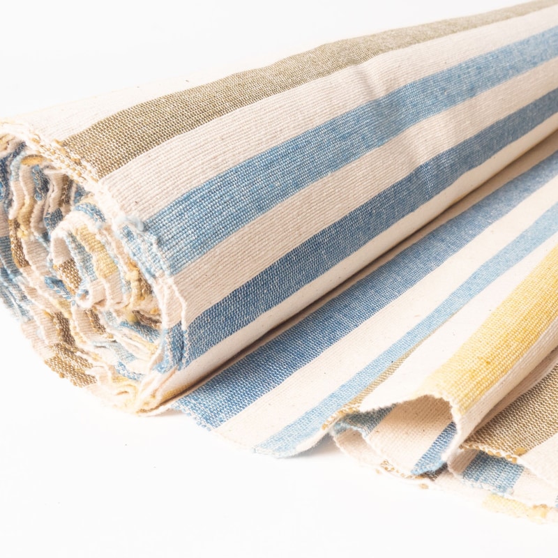 Striped Cotton Fabric - Etsy