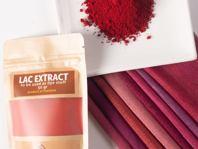 Lac Extract | Natural Red Dye | Lac Powder - Etsy