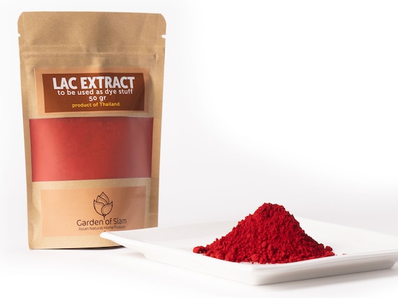 Lac Extract Natural Red Dye Lac Powder | Etsy