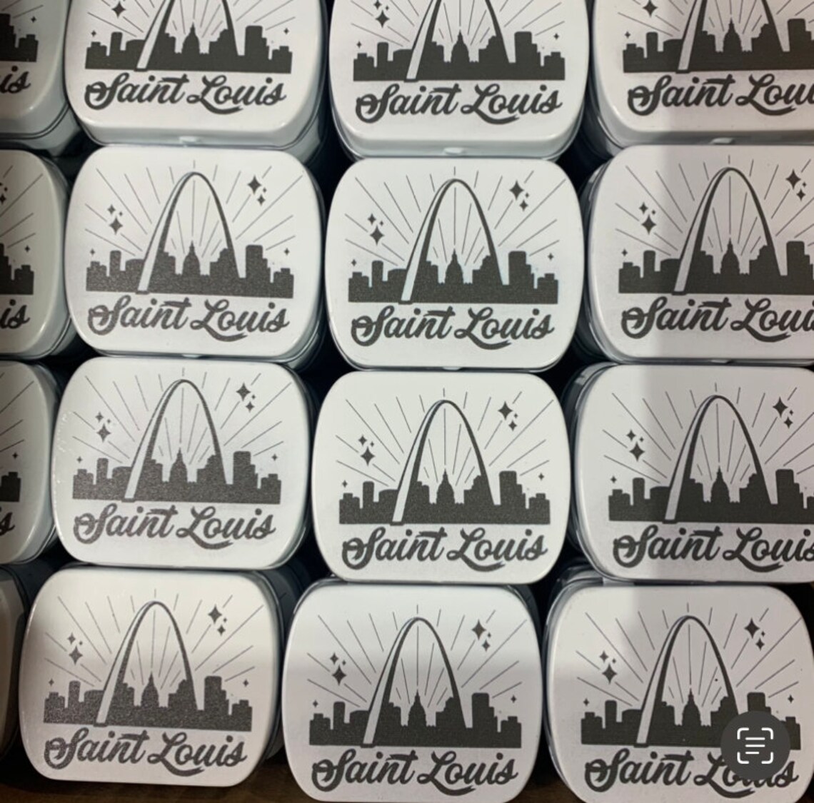 Dozen (12) St. Louis Mint Tins - Perfect Party Favors & Goodie Bag ...