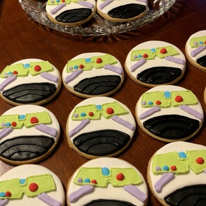 Toy Story - Woody and Buzz Lightyear Cookies. Children's Birthday ...