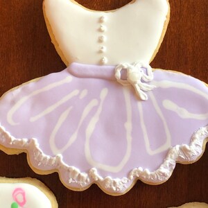 Ballerina Cookies, Tutu Cookies, Dancer Cookies. Sugar Cookies . Party ...