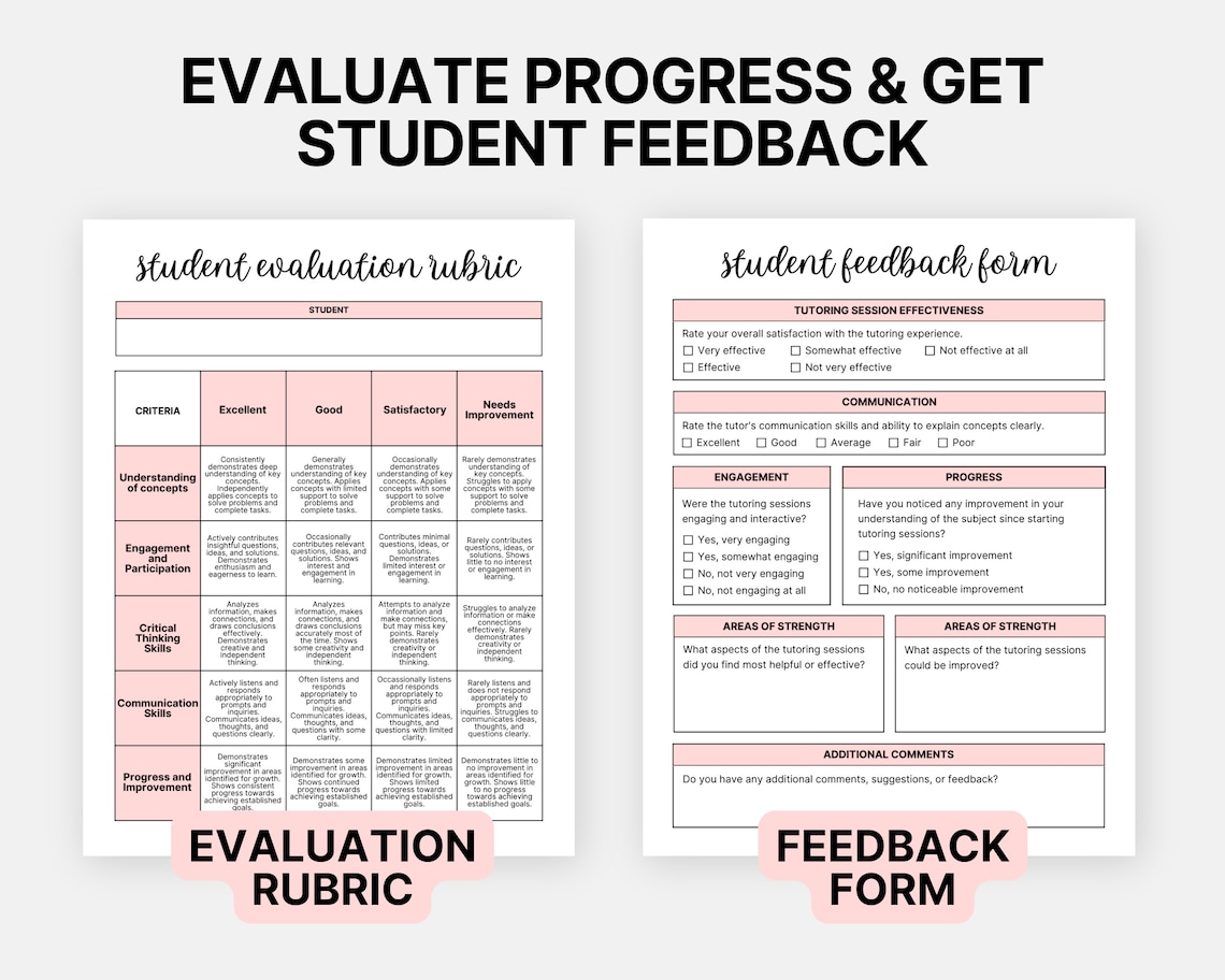 Printable Tutoring Business Planner, 40 Pages, Tutor Planner, Tutoring ...