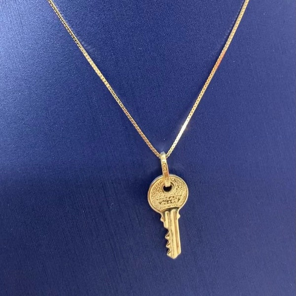 Key Necklace - Etsy