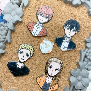 BL Cuties Band Boys Enamel Pins - Etsy